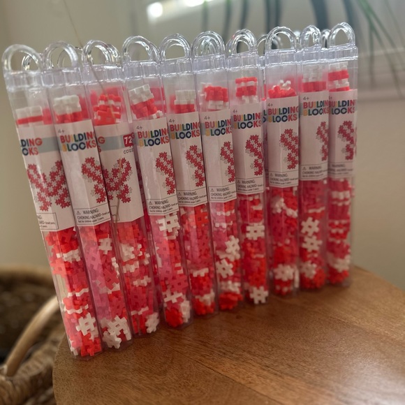 Target | Toys | Target Dollar Spot Puzzle Building Blocks Pink Red ...